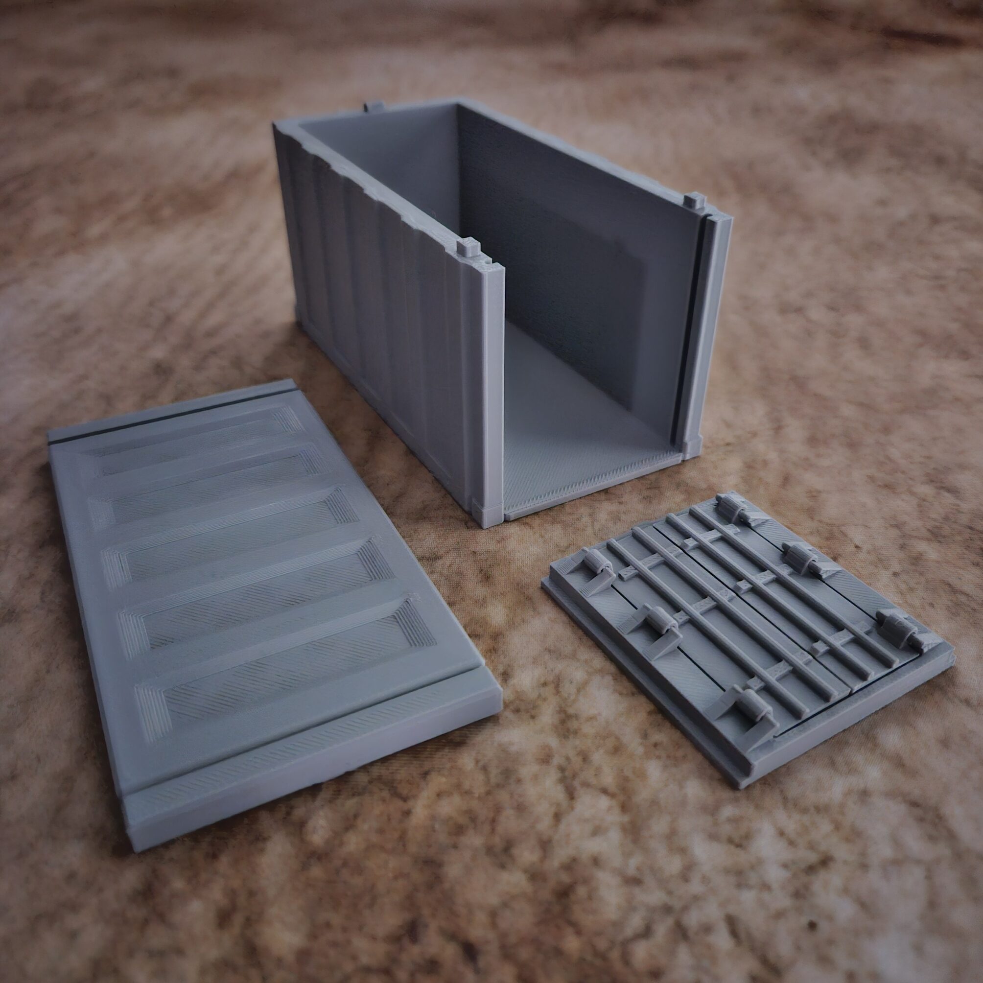 Shipping Container 28 mm – Bad Goblin Games